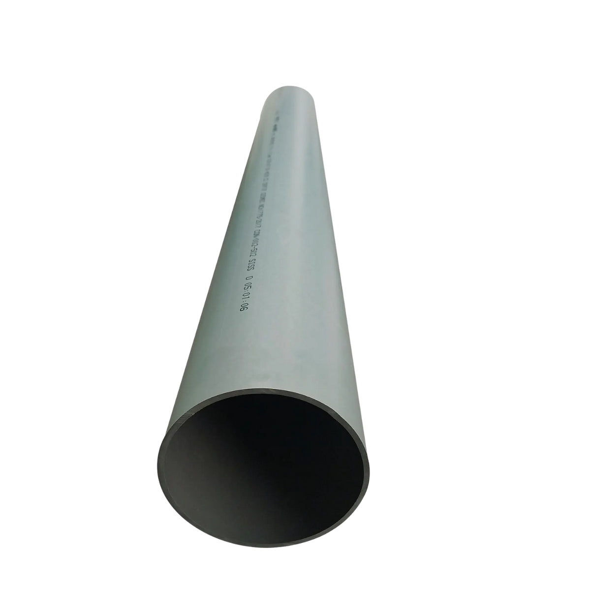 Tubo PVC Sanitario Gris Agua 110 mmx100 cm — BPMAC