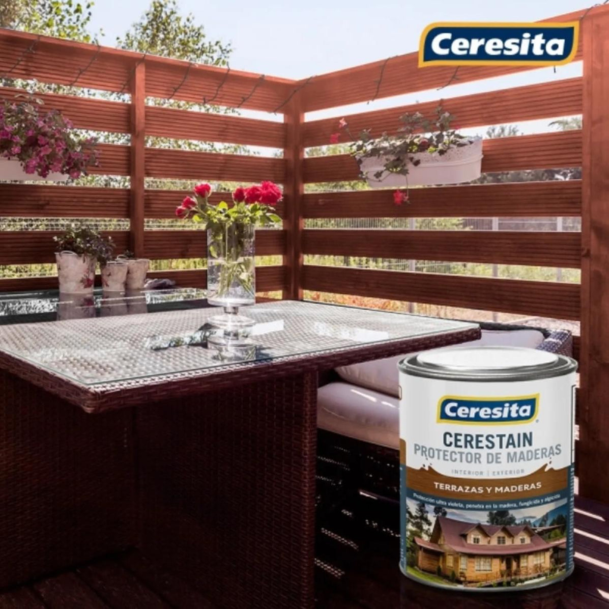 Cerestain Roble 1 Litro Ceresita | Protector para Madera — BPMAC