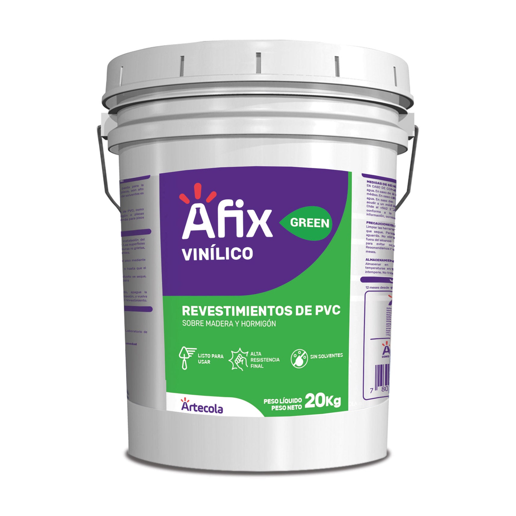 Adhesivo para Piso Vinilico Afix Tineta 20 Kg — BPMAC