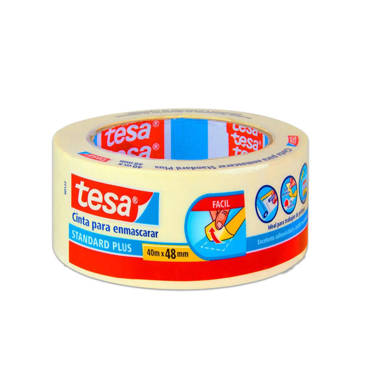 Cinta de Enmascarar Tesa Masking Tape 48 mm x 40 mt — BPMAC